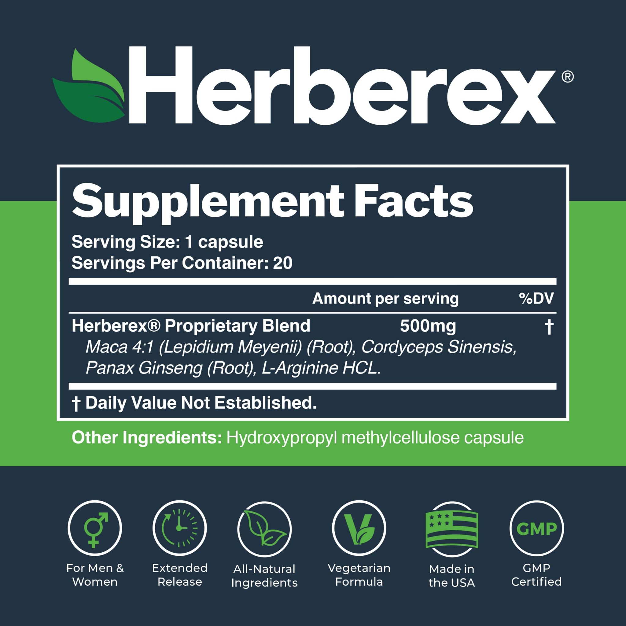 HERBEREX 20 PACK - Nutraloid Labs Inc.