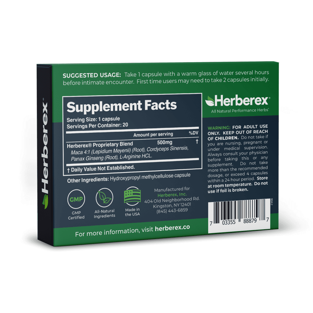 Buy Herberex 20 Pack Online – Safe Herbal Enhancement